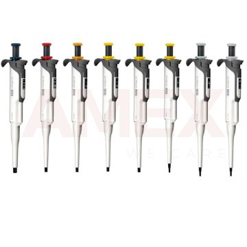 Set 2 pipeta DLAB HiPette-LTS, 2 - 20 µl + 20 - 200 µl + 100 - 1000 µl, sa linearnim stalkom, otvaračem za poklopce i hemijskom olovkom HiPette