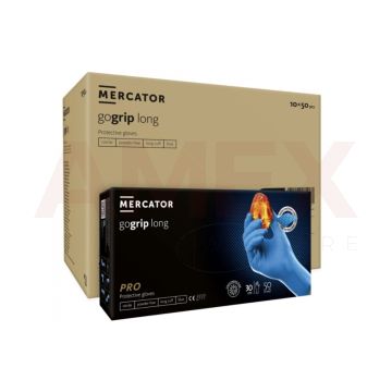 Zaštitne nitrilne rukavice Mercator Gogrip Blue, veličina L, 50 kom.