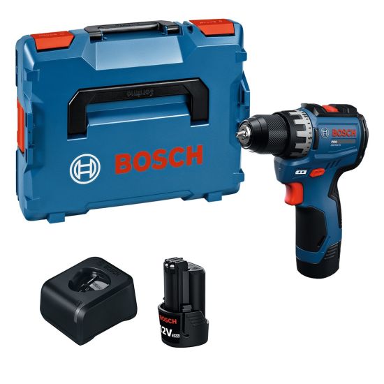 Akumulatorska bušilica-odvrtač Bosch GSR 12V-31; 2x2,0Ah u L-Boxx koferu (06019S6013)