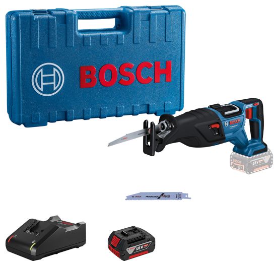 Akumulatorska univerzalna testera-recipro Bosch GSA 185-LI; 1x5,0 Ah (06016C0021)