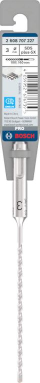 Bosch PRO SDS plus-5X burgija za udarne bušilice, 3x100x160 mm (2608707227)