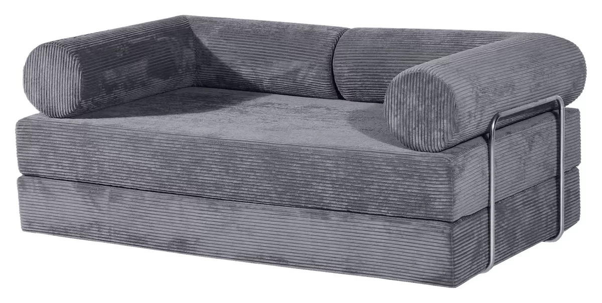 SOFA LEŽAJ siva