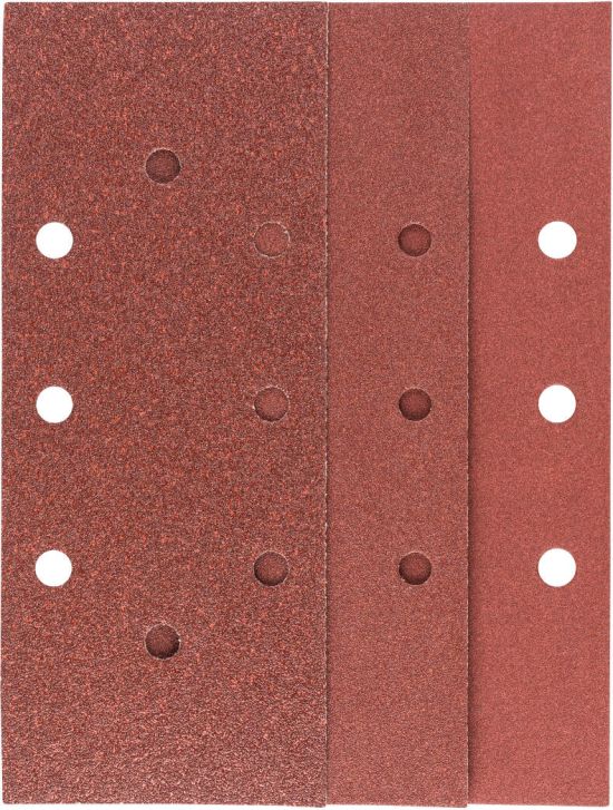 Bosch 10-delni set brusnih listova za vibracione brusilice Granulacija 60, 120, 180 - 2609256B07