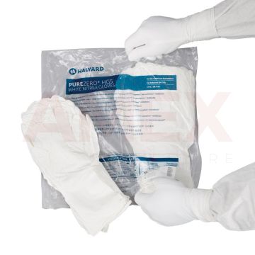 Rukavice za jednokratnu upotrebu ROTH PUREZERO HG5 White Nitrile, veličina M, 100 kom.
