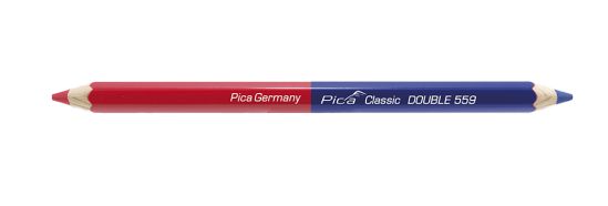 Pica dvobojna drvena olovka crvena/plava Pica-Classic 559