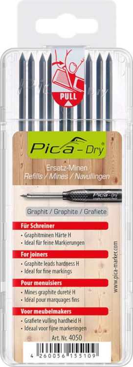 Pica stolarske mine Dry Automatic crne - pakovanje od 10 komada - 4050