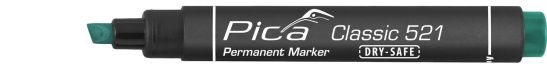 Pica kosi zeleni marker 2-6mm Pica-Classic 521/36