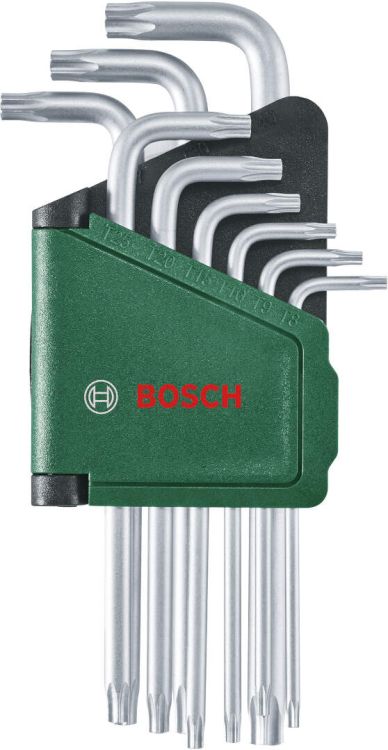 Bosch 9-delni set dugih šestougaonih odvrtača/ključeva (1600A02Z9C)