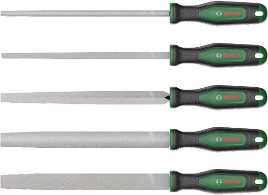 Bosch 5-delni set turpija za obradu metala; 200mm srednje hrapavosti (1600A02ZB0)