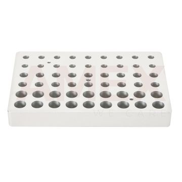 Umetak DLAB za blok grejač HB120, za epruvete od 0,2 ml, 0,5 ml i 1,5/2 ml, po 18 mesta za svaku zapreminu, tanki
