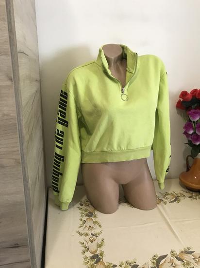 Divided zuti croptop duks S