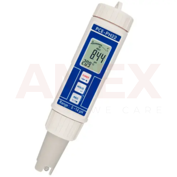 Prenosni pH-metar PCE Instruments za bazene, 0,0 - 14,0 pH