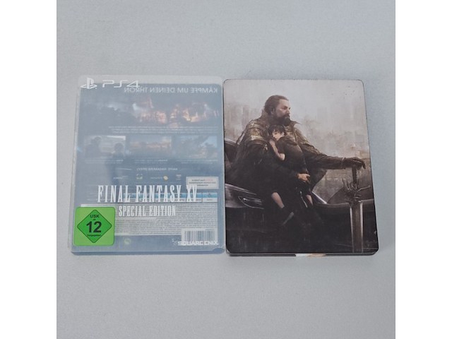 Final Fantasy XV Special Edition Steelbook PS4