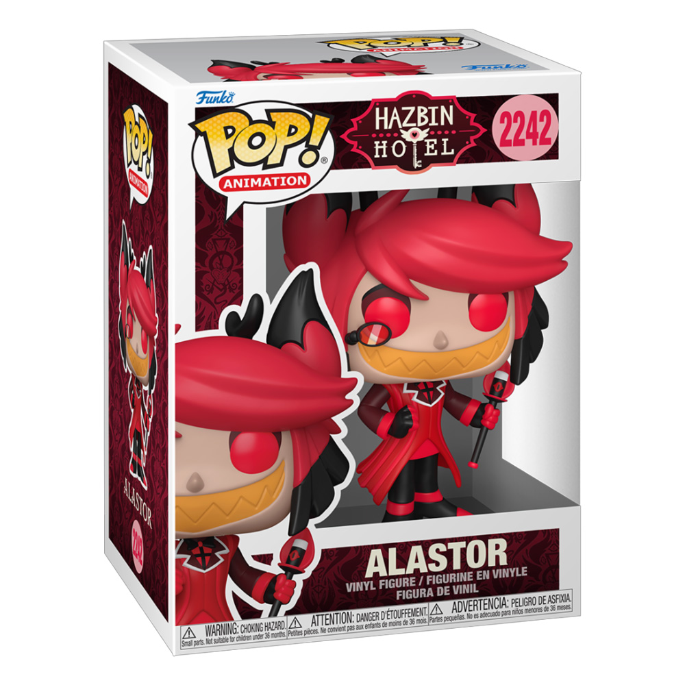 FUNKO POP! ANIMATION: HAZBIN HOTEL – ALASTOR W/CHASE