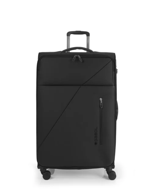 Kofer veliki proširivi 48x81x30 cm EXTRA LIGHT polyester 118,2l-4 kg Canada crna Gabol