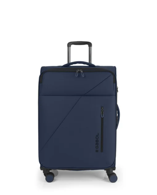 Kofer srednji proširivi 44x71x27 cm EXTRA LIGHT polyester 81,8l-3,3 kg Canada tamno plava Gabol