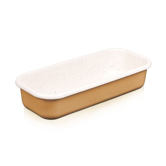 Metalac pekač za hleb PASTELLO ŽUTA 30cm