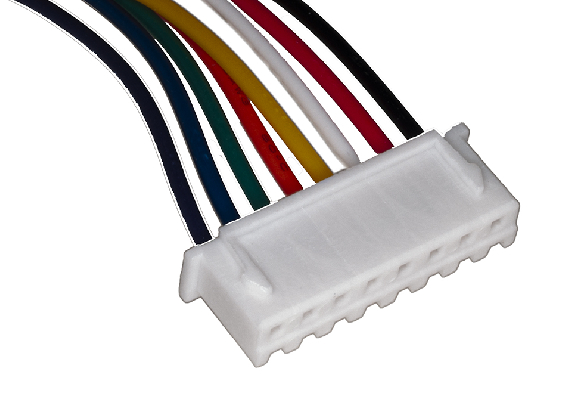 Red/Black/ColorTerminal Wire 8P Male 20cm(5pcs)
