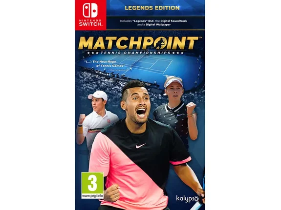 Kalypso Igrica Switch Matchpoint Tennis Championships legends edition