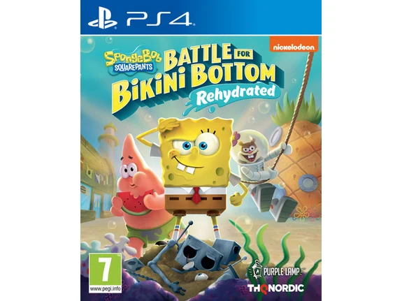 THQ Igrica za PS4 Spongebob SquarePants: Battle for bikini bottom rehydrated
