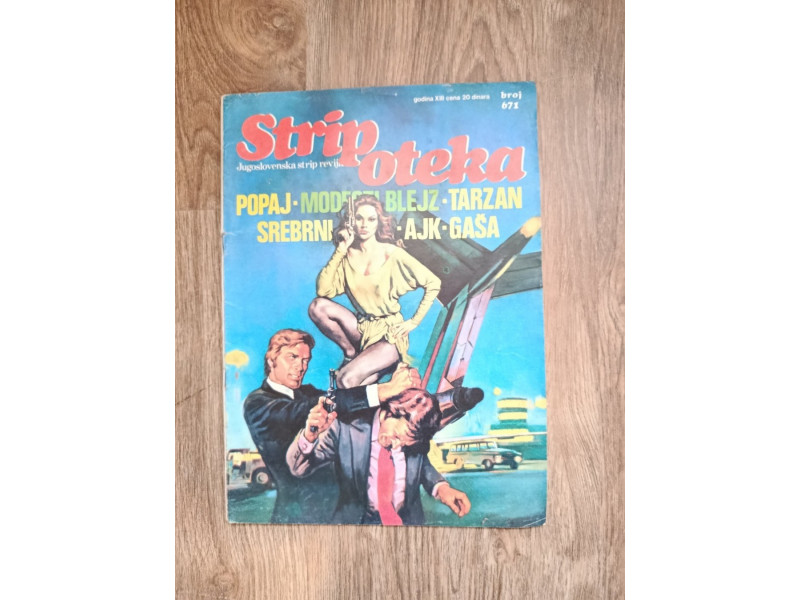 Casopis STRIPOTEKA br.671. SA POSTEROM