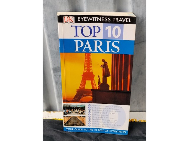 DK Eyewitness Top 10 Travel Guide: Paris