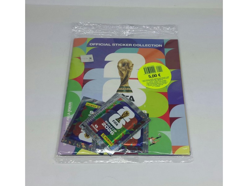 WC (2026) panini - Starter pack prazan album
