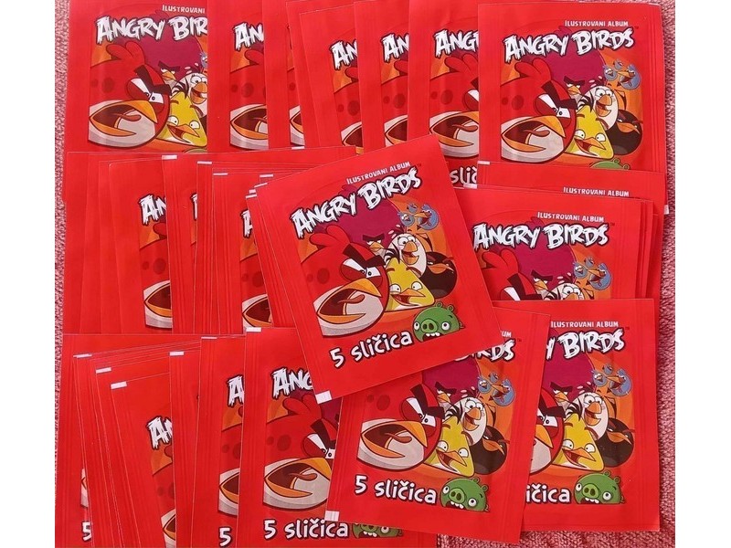 Angry Birds 50 kesica sa slicicama