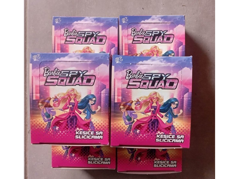 Barbie Spy Squad kutija slicica