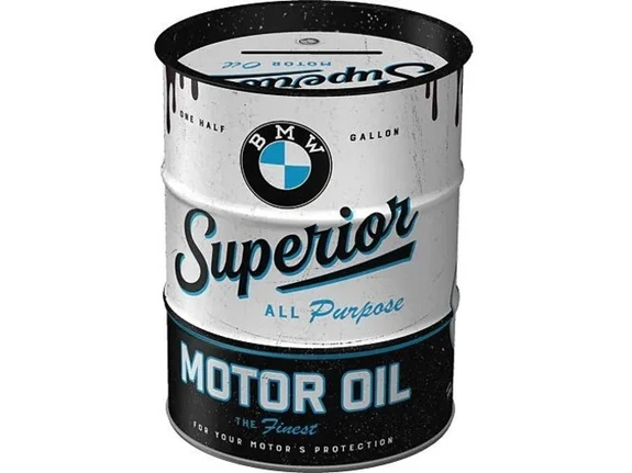 Nostalgic-Art Ukrasna kasica za novac BMW Superior Motor Oil