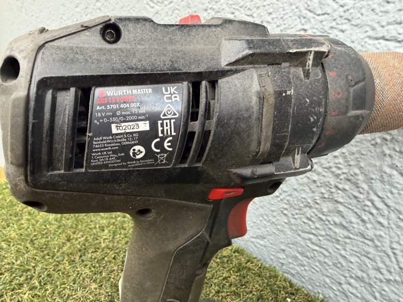 WÜRTH MASTER ABS 18 COMPACT – PROFESIONALNA AKU BUŠILIC