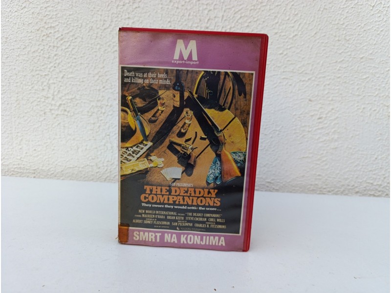 Smrt na konjima - Western VHS - M export import RARE
