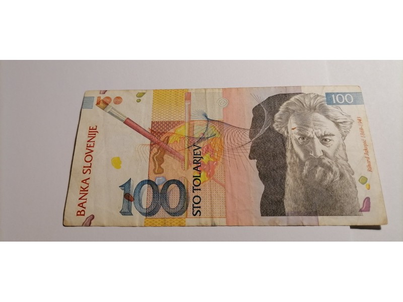 SLOVENIJA - 100 TOLARA - 1992