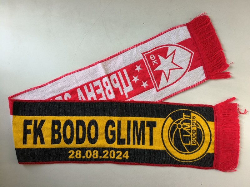 navijački šal crvena zvezda bodo