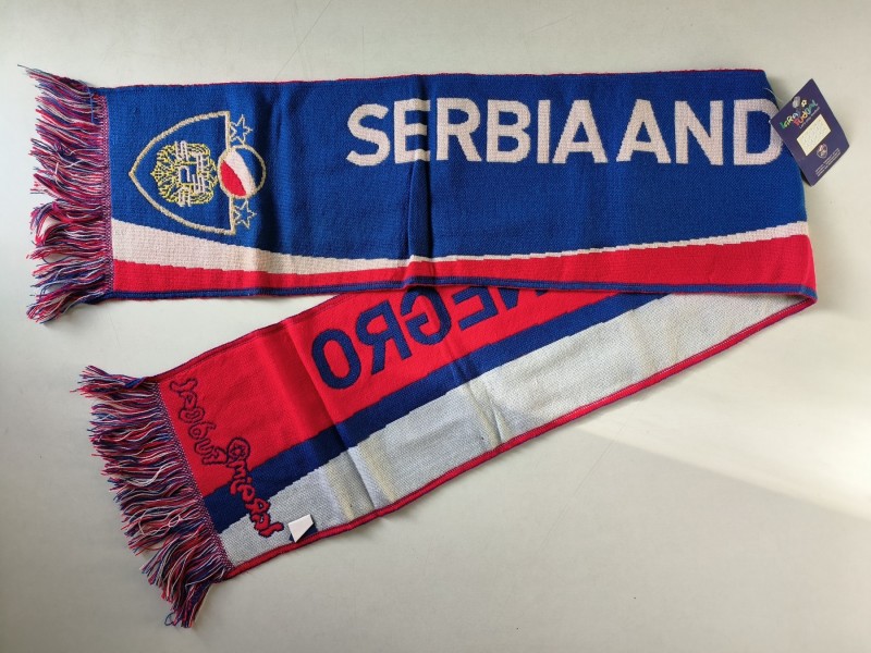 navijački šal serbia and montenegro