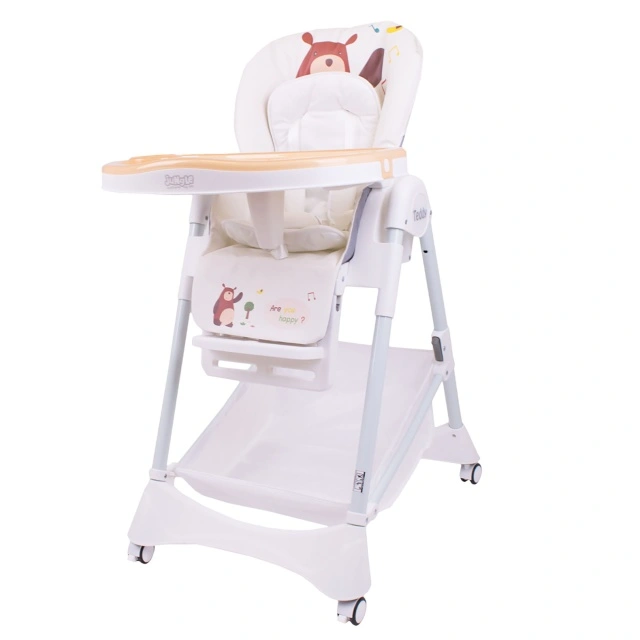 Jungle Teddy višepoložajna hranilica za bebe 6+ White Bear
