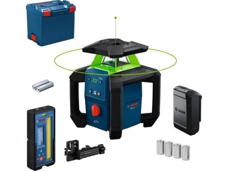 BOSCH PRO GRL18V-4-34CVG Rotacioni laser u L-BOXX 374 sa 2 x baterije (AA), 0601061H01