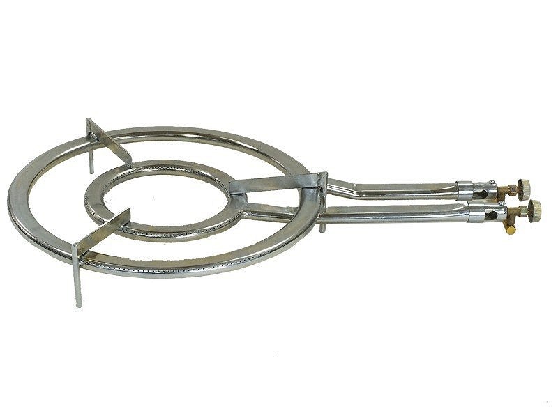plamenik za kotlić 40cm-profi Doczi 2 slavine 10Kw