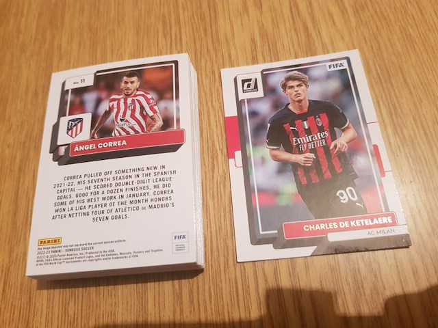 Kartice Donruss Soccer 2022 2023 (Panini)