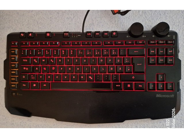 Microsoft SideWinder X6 KEYBOARD Tastatura