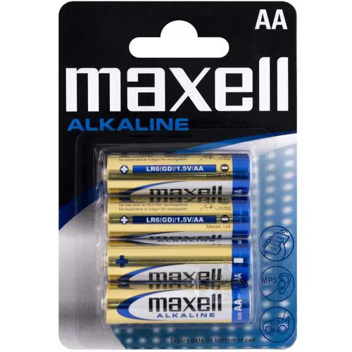 BATERIJE 1,5V MAXELL LR06 ALKALNE AA 1/4 *SR