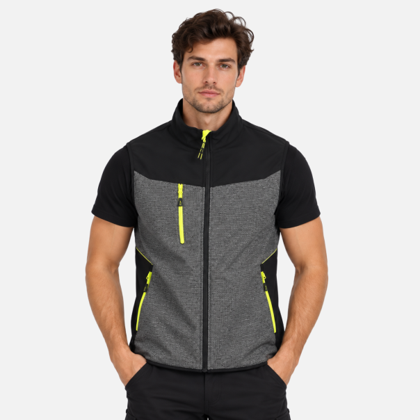 Muški prsluk -Panther grey vest