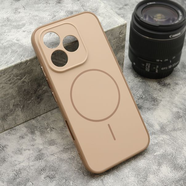 Maska za Honor 600 lite MagSafe MATTE LINE roze