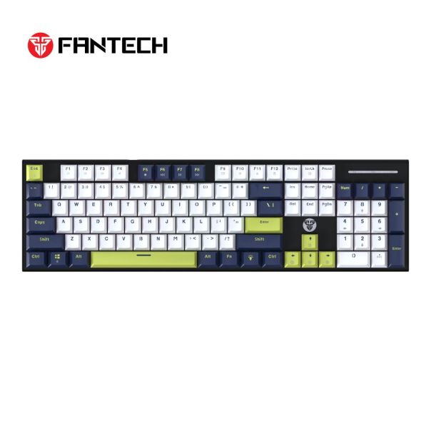FANTECH Tastatura Mehanicka Gaming MK878S RGB Atom 104S Mori bela (taro switch)