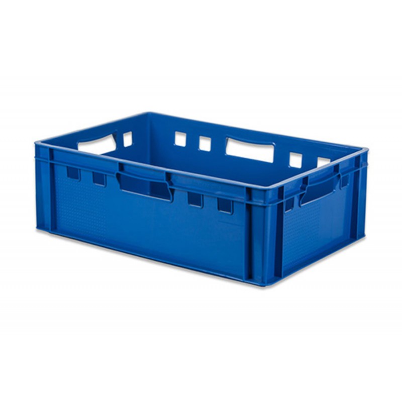 Lodna mesarska E2 600x400x200mm regranulat plava