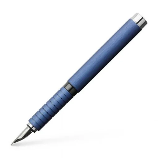 Naliv pero Essentio Aluminium Faber-Castell blue F
