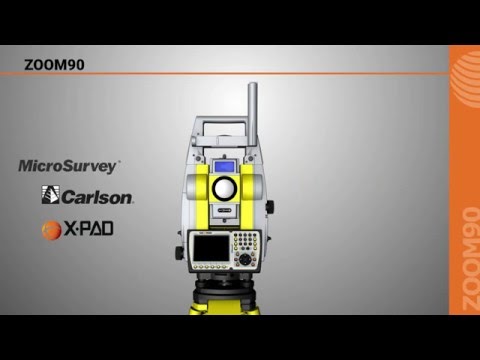    Geomax zoom90 5'' robotska totalna stanica – Komplet paket