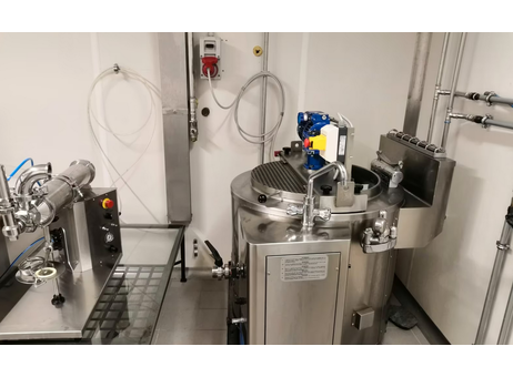 150-litarski bojler/pasterizator, indirektno grejan na gas, Durfo.