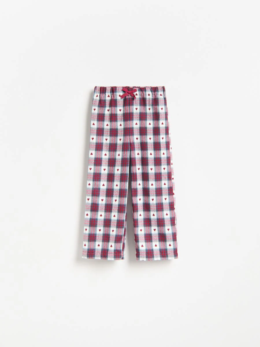 Široke pantalone na kockice