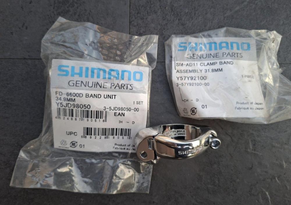 Shimano šelna pr.menjača 31.8mm i 34.9mm